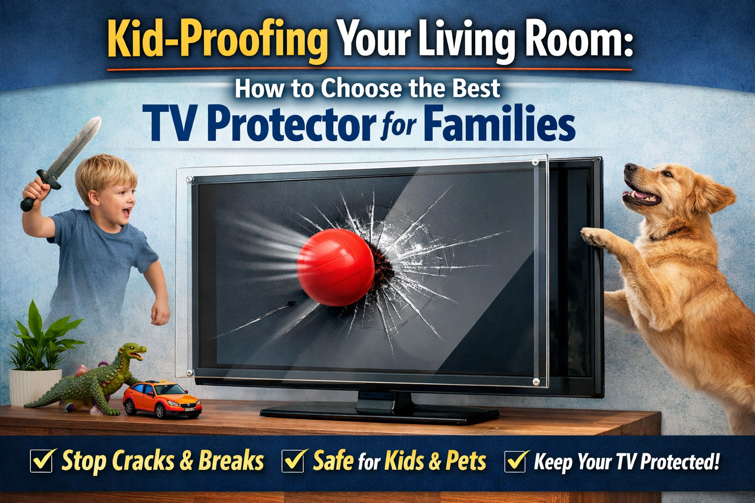 Kid-Proofing Your Living Room: How to Choose the Best TV Protector for ...